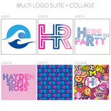 MULTI LOGO SUITE (5 DESIGNS) – MitzvahLogos.com