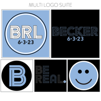 MULTI LOGO SUITE (5 DESIGNS) – MitzvahLogos.com