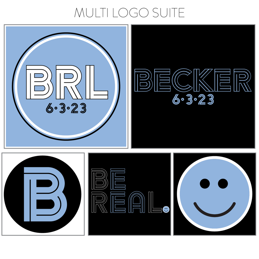 MULTI LOGO SUITE (5 DESIGNS) – MitzvahLogos.com