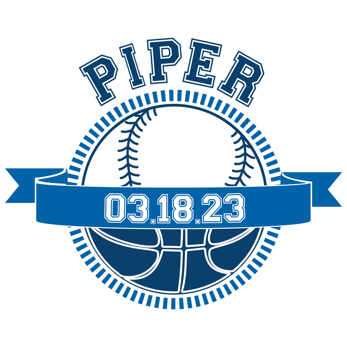 Custom Baseball Logo Design