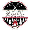 Camp Fire - Summer Camp Mitzvah Logo Design – MitzvahLogos.com